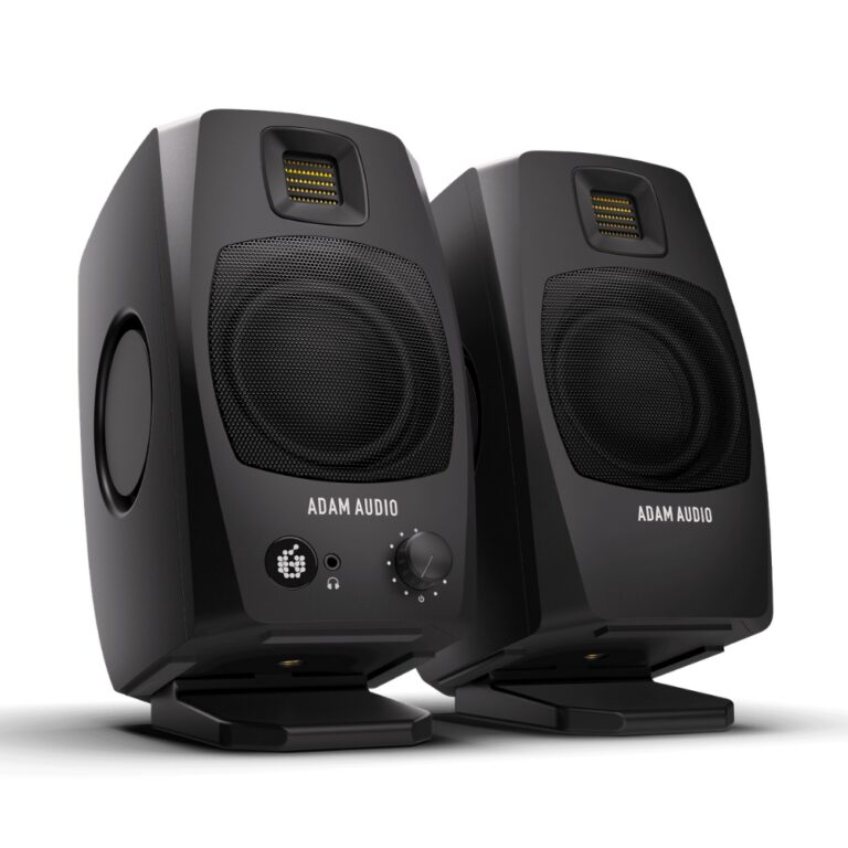 ADAM Audio D3V – Active Desktop Monitor System (Pair) - Black - Audio ...