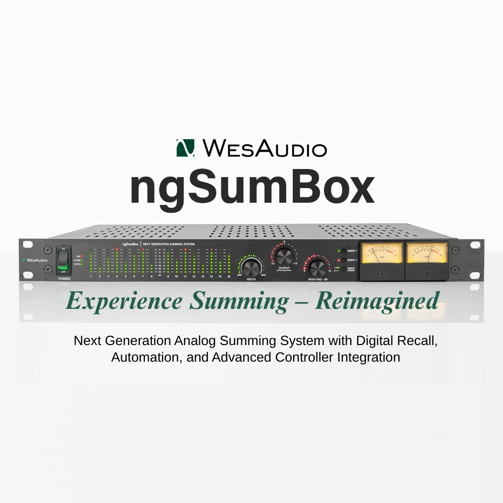 WesAudio ngSumBox: Experience Summing – Reimagined - Audio Chocolate