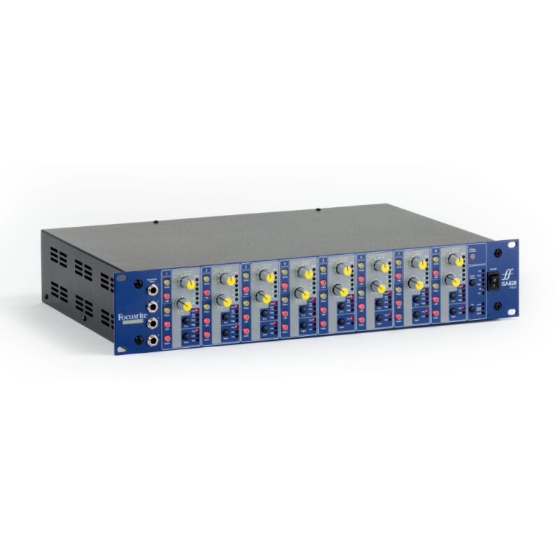 Focusrite ISA 828 MKII – 8-Channel Classic ISA Mic Preamp/DI - Audio ...