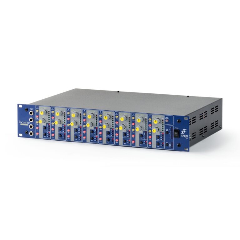 Focusrite ISA 828 MKII – 8-Channel Classic ISA Mic Preamp/DI - Audio ...